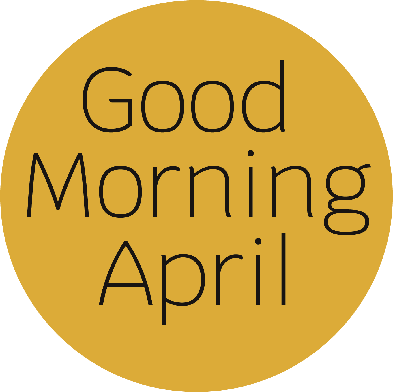 goodmorningapril.com